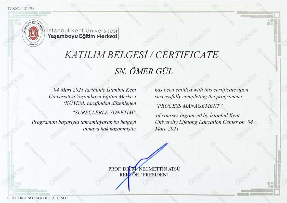 Süreçlerle Yönetim Eğitimi | Online Eğitim - CAMPUS ONLINE Süreçlerle Yönetim Eğitimi | Online Eğitim - CAMPUS ONLINE